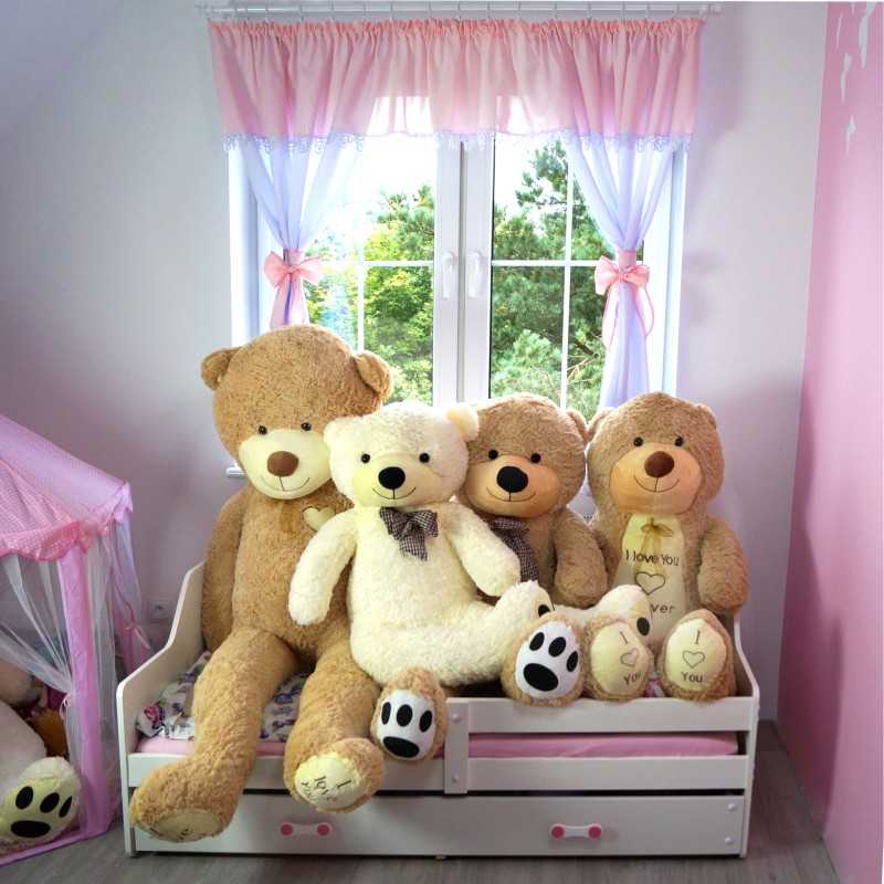TEDBI XXL Plush Teddy Bear Sam 140cm Beige Colour
