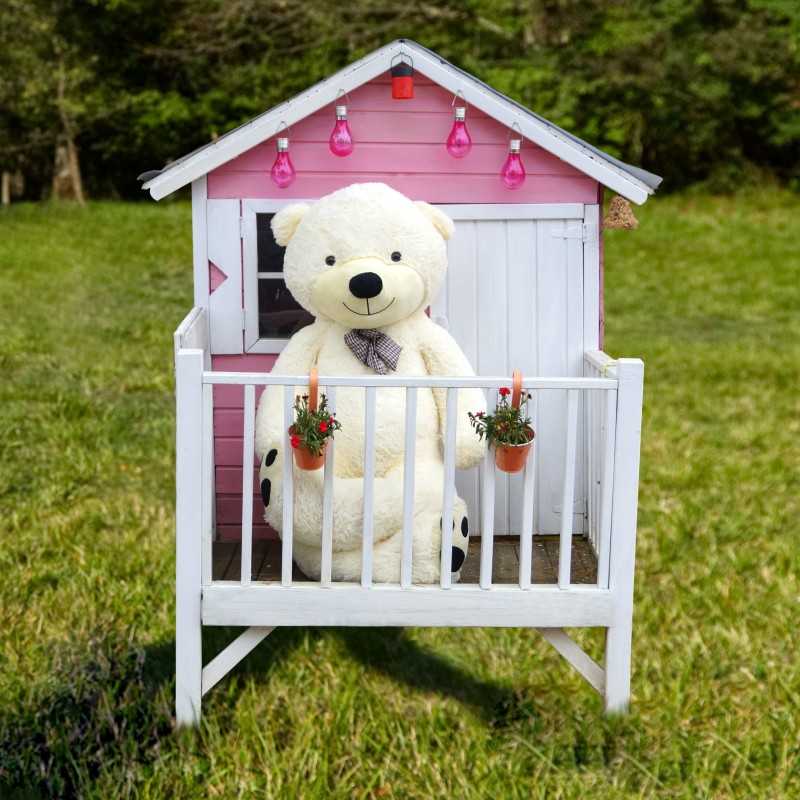 TEDBI XXL Plush Teddy Bear Sam 140cm Beige Colour